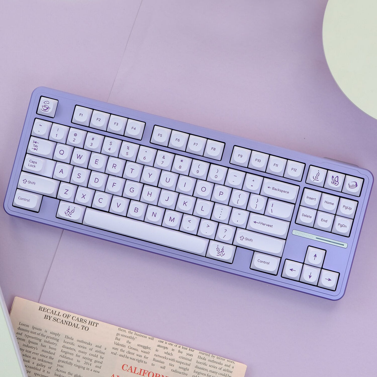 Lavender Keycaps | Keycaps Nation