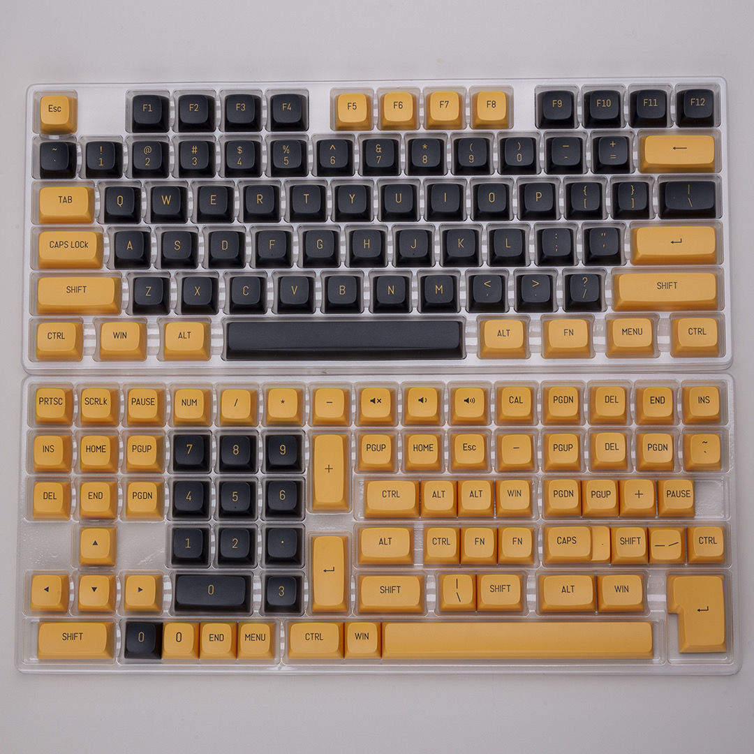 Black and Gold Keycaps | Keycaps Nation